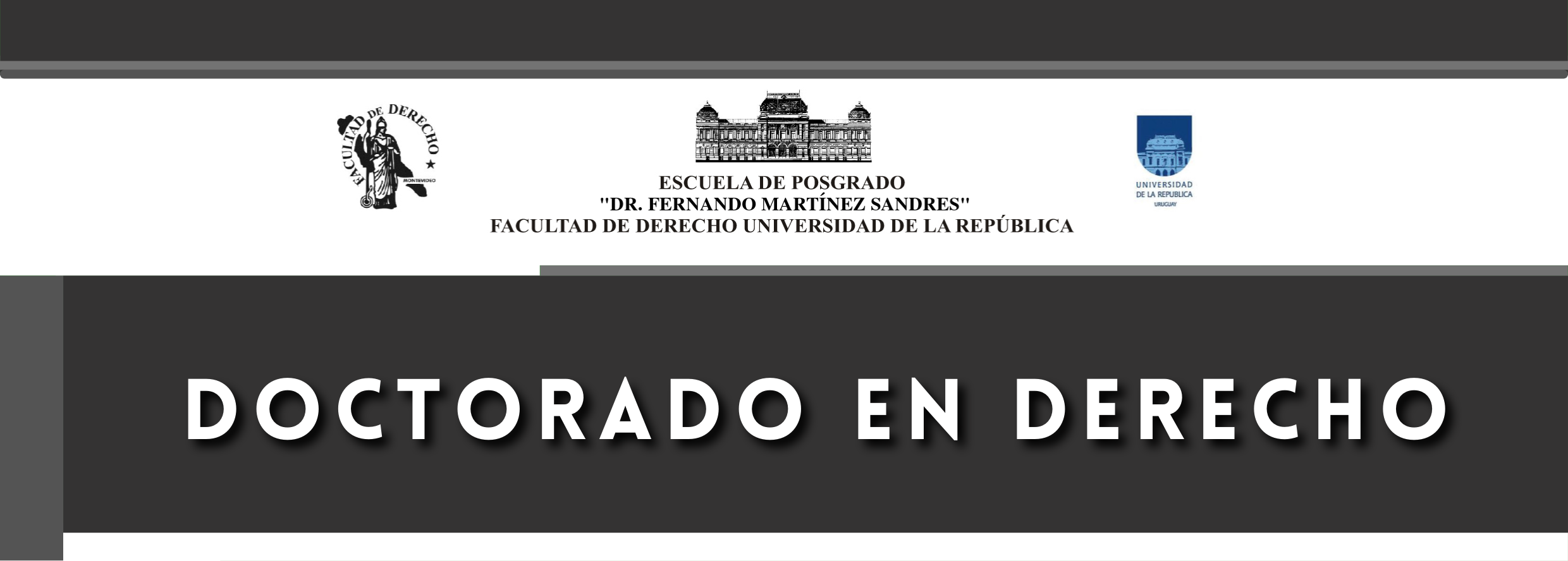 Doctorado en Derecho | Facultad de Derecho